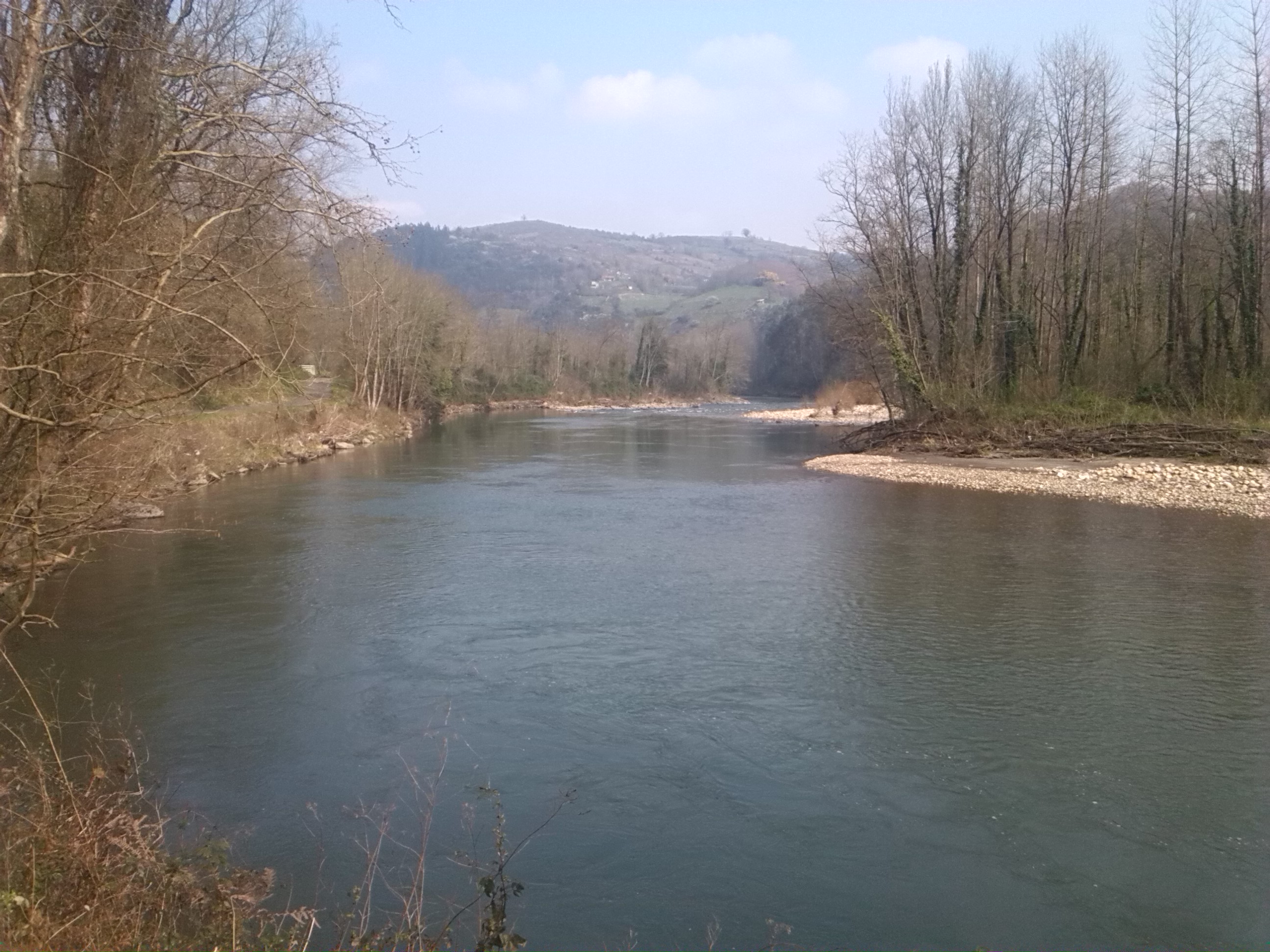 Río Nalón a su paso por la Senda del Fuso – Rutas en bicicleta por ...